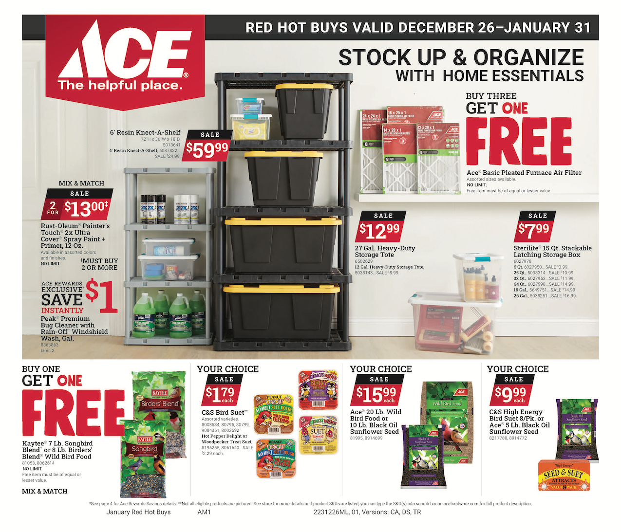 Ace Red Hot Buys - Fairfax Lumber & Hardware