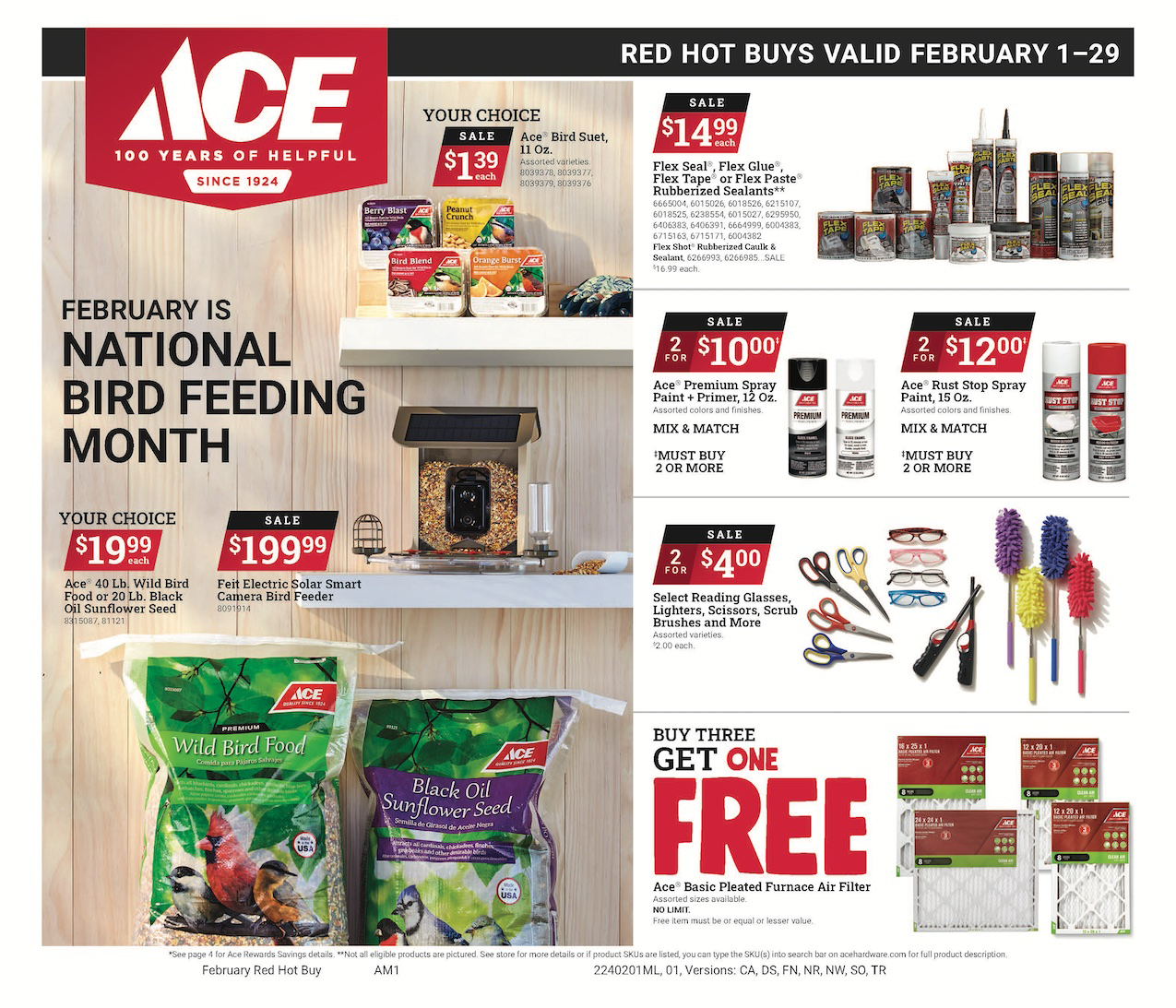 Ace Red Hot Buys - Fairfax Lumber & Hardware