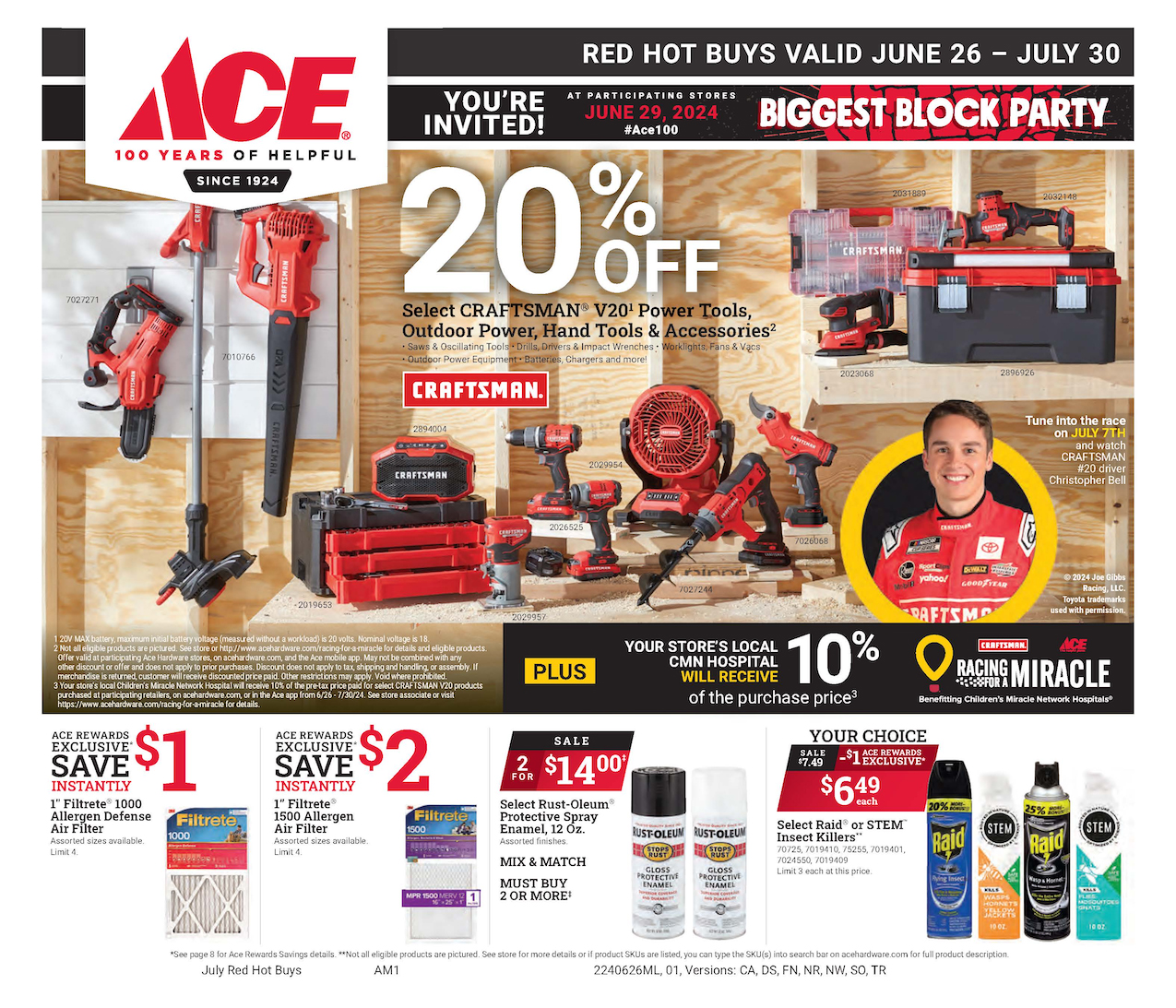Ace Red Hot Buys - Fairfax Lumber & Hardware